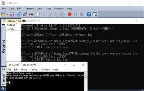 Awr1843 Download Image Over Canfd Interface Issue Sensors Forum