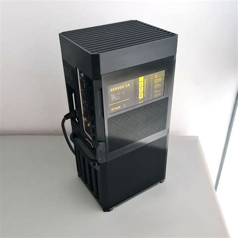 Mass Stackable Nas Itx Enclosure Por Haydn Bao Descargar Modelo Stl Gratuito