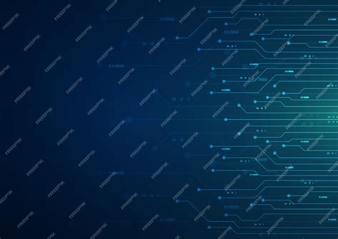 Premium Vector Circuit Board Abstract Technology Background