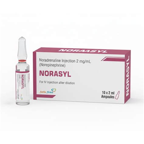Norepinephrine Injection Manufacturer Farbe Firma
