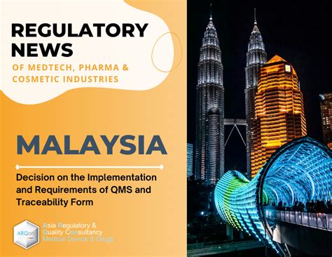 Malaysia Decision On The Implementation And Requirements Of Qms And Traceability Form