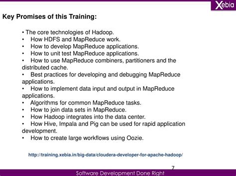 Ppt Cloudera Data Analyst Training For Apache Hadoop Xebia Training Powerpoint Presentation