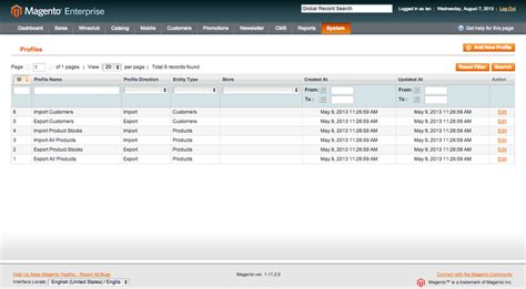 importing product stocks with dataflow profiles bounteous