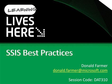 ppt maximizing ssis performance best practices and optimization tips