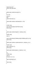 Formula Binomial NETBEANS Docx Import Java Util Public Class Binomial Public Static Double
