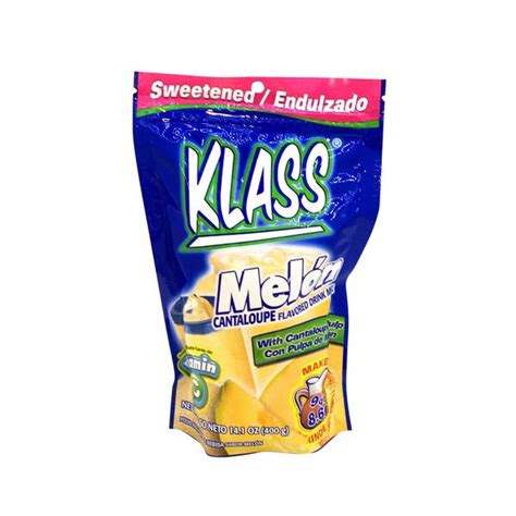 Klass Cantaloupe Flavored Drink Mix Melon Obx Grocery Delivery