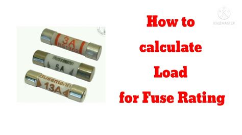 Calculate Fuse Size At Patrick Drago Blog