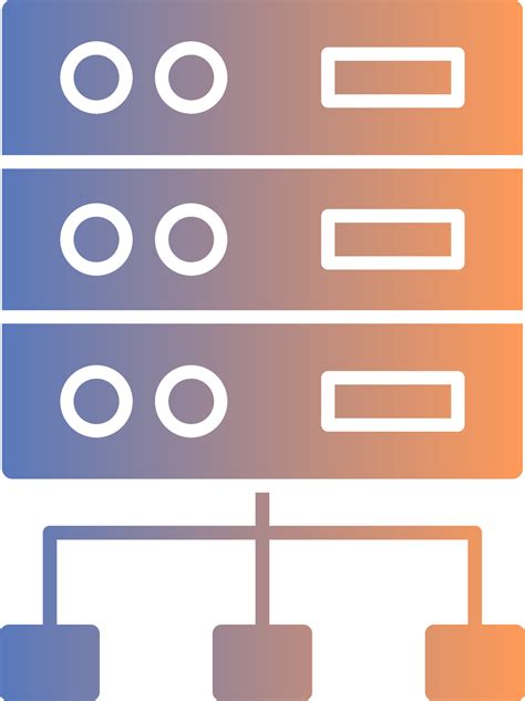Structured Data Gradient Icon 36958706 Vector Art At Vecteezy