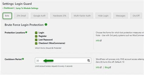 Part 4 Login Protection Shield Wordpress Security Plugin Shield Security