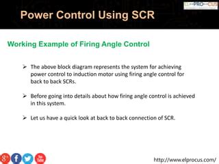 Understanding SCR Power Controls And Types Of SCR Firing PPTX Operating Systems Computer