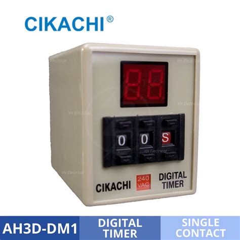 Cikachi Ckc Ah3d Dm1 240vac 2digit Multi Range Digital Timer Single