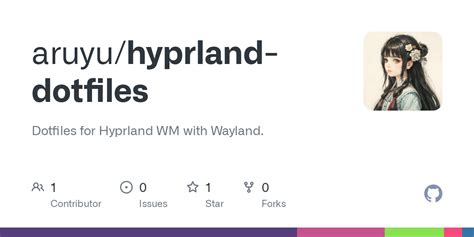 GitHub Aruyu Hyprland Dotfiles Dotfiles For Hyprland WM With Wayland