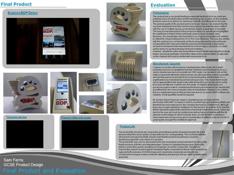 GCSE Product Design March 2017