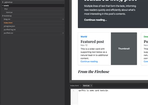 Reading From External Txt File And Adding It As Text Content To A