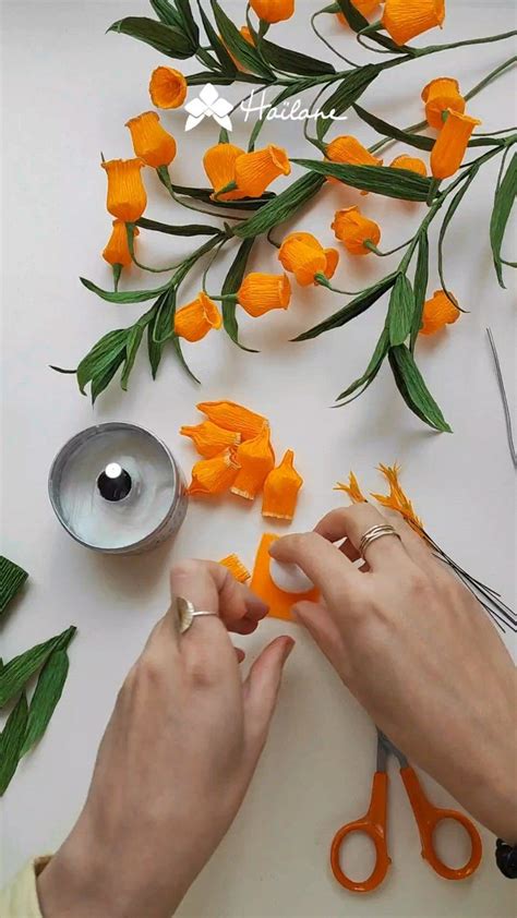 Paper Flowers Diy Easy Create Beautiful Bouquets In Minutes Tiges De Fleurs En Papier Papier