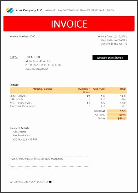 Export Invoice Template SampleTemplatess SampleTemplatess