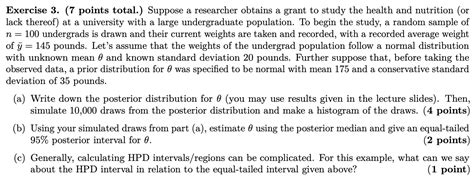 Solved Exercise 3 7 Points Total Suppose A Researcher