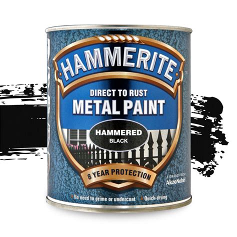 Краска алкидная Hammerite Direct to Rust - 2,5 л, молотковый эффект ...