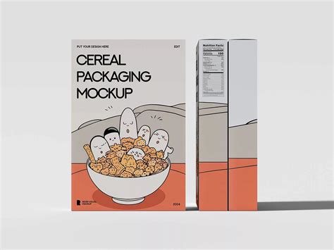 Cereal Box Mockup