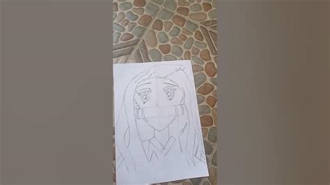 I Made The Drawing Of Nezuke Youtube