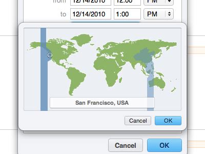 Time Zone Picker Interfaces A Glob Of Nerdishness