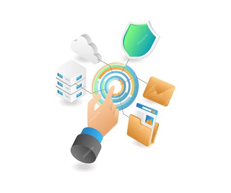 Premium Vector Hand Push Industrial 40 Button Control