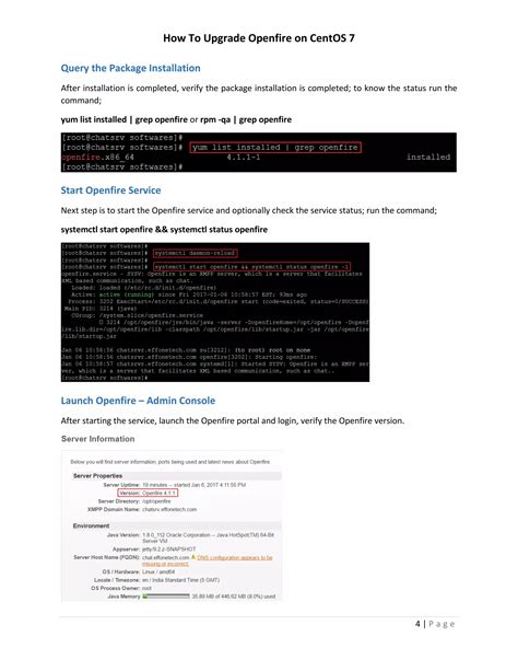 How To Upgrade Openfire On Centos 7 Pdf