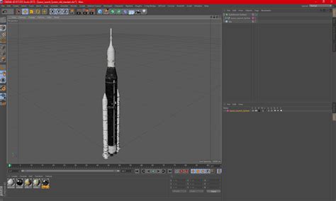 Space Launch System 3d Model 69 Max 3ds Blend C4d Fbx Ma Lxo