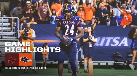 Game Highlights: Texas State vs UTSA Football (September 9, 2023) - YouTube