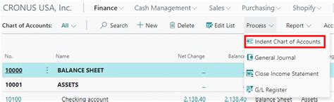 In Microsoft Dynamics 365 Business Central Financial How Do I