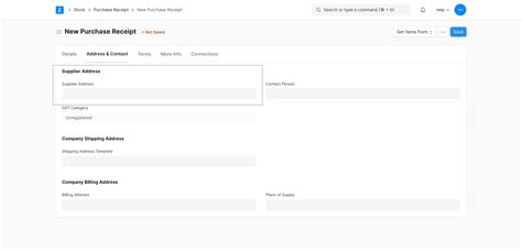 Print Purchase Receipt In Erpnext Erpnext Frappe Forum