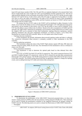 ASR FANET An Adaptive SDN Based Routing Framework For FANET PDF