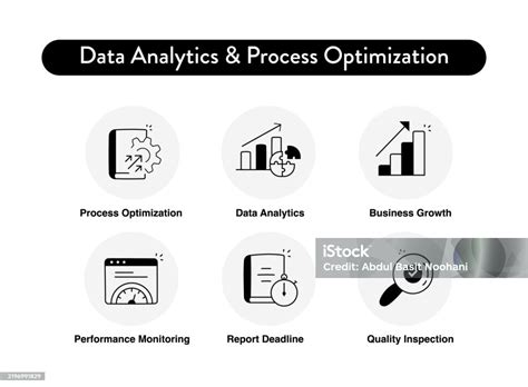 Data Analytics Process Optimization Stock Illustration Download Image