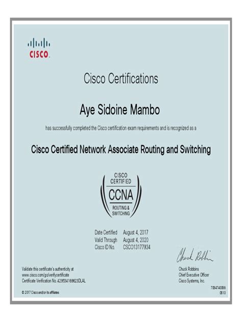 Cisco Certification Pdf