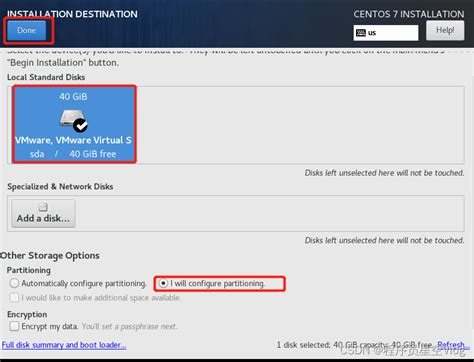 40步超详细教程0基础带你安装liunx7操作系统 linux7安装教程 csdn博客
