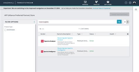 spectra analyze enrichment app activation reversinglabs documentation