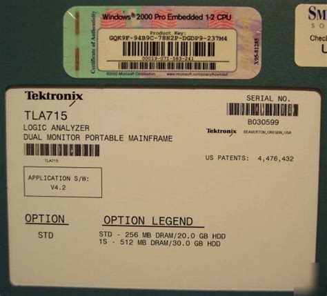 Tektronix TLA Tla Logic Analyzer With TLA L