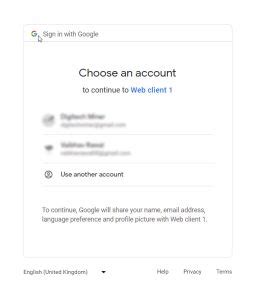 Django Google Authentication