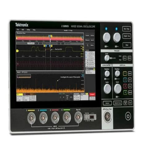 2 Series Mso Portable Mixed Signal Oscilloscope Tektronix Tektronix