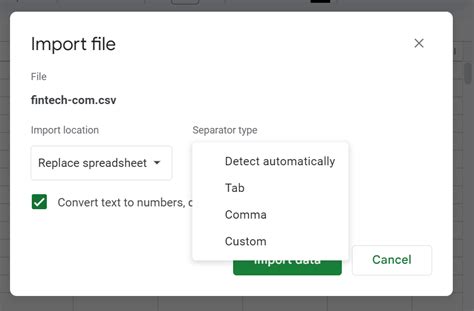 How To Import CSV Files In Google Sheets