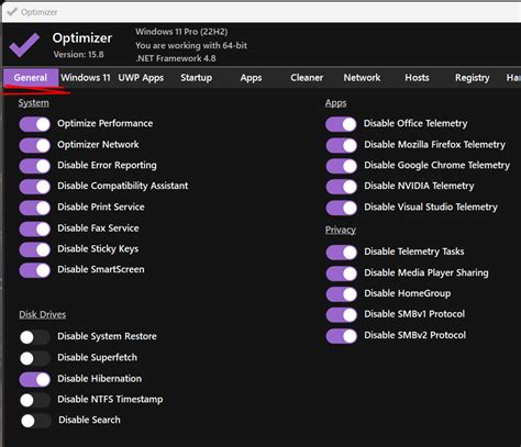 Optimiser Windows 11