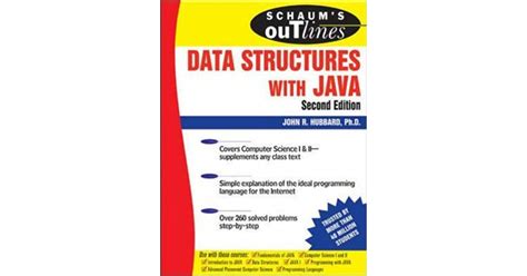 schaum s outline of data structures with java by john r hubbard