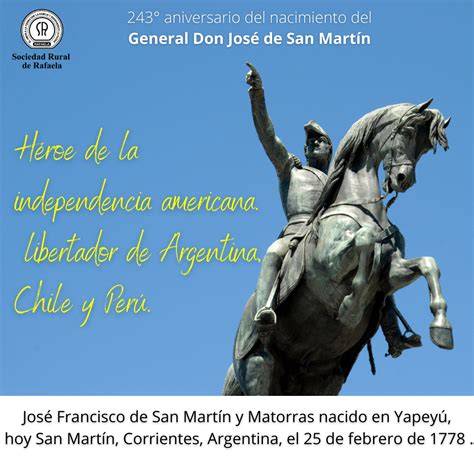 Himno Al General San MartÍn Sociedad Rural De Rafaela