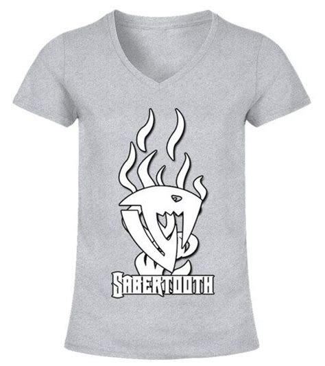 Sting Sabertooth V Neck T Shirt Woman Shirts Tshirts Birthday