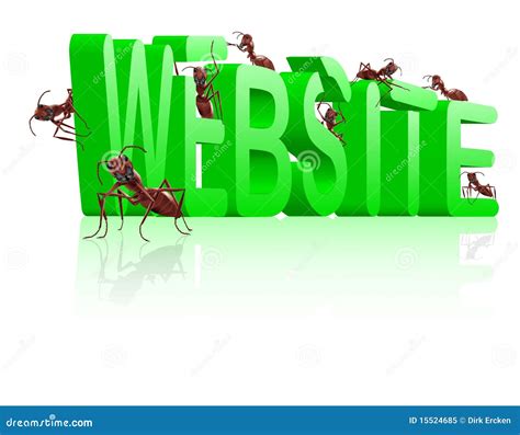website under construction web development stock illustration