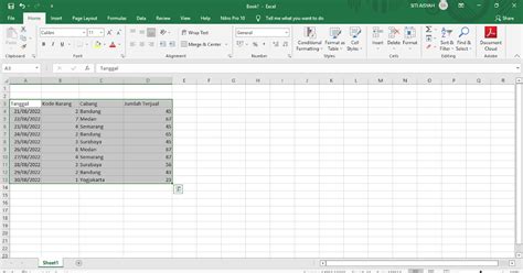 Cara Menggunakan Pivot Tabel Dan Slicer Pada Microsoft Excel Yang Menarik