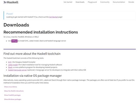 Haskell Linuxhaskell Tech