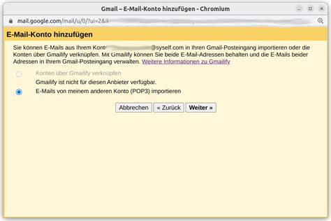 Gmail As Mail User Agent For Mailcow Server Gmailify · Issue 5277 · Mailcowmailcow