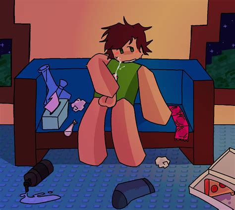 Rule 34 1boy Aidnam Aidnams Life Artist Request Balls Blocky Body