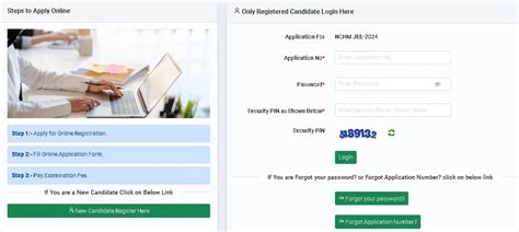 Nchmct Jee Application Form 2026 Dates Steps To Fill Fees
